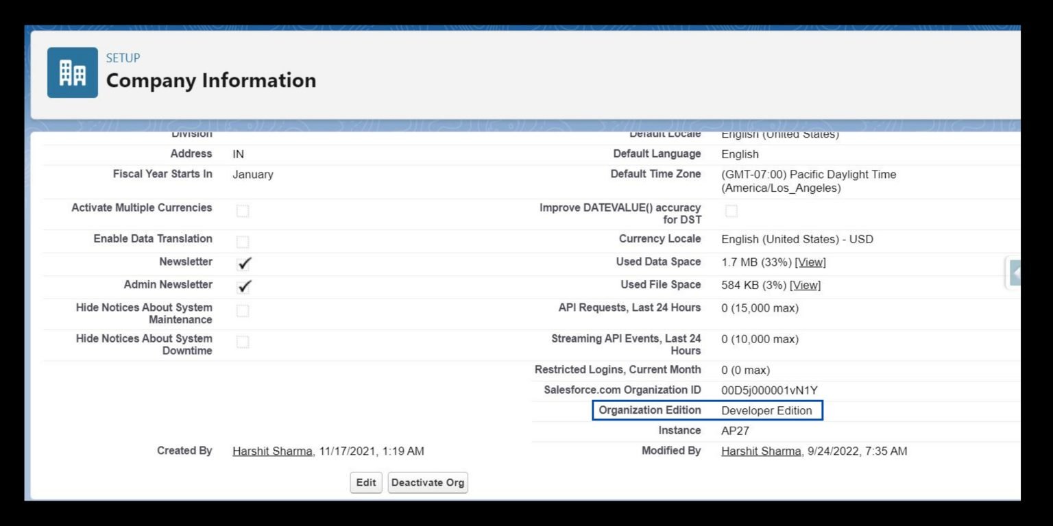How To Create A Free Salesforce Developer Org Salesforce Geek