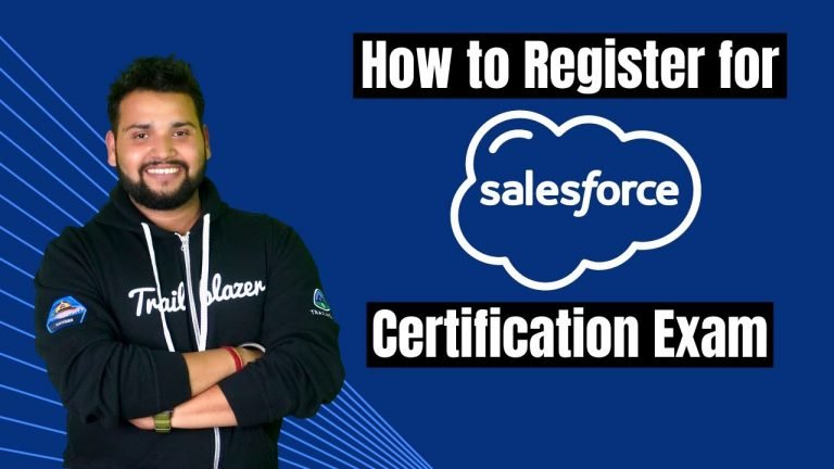 How to register for the Salesforce Certification Exam - Salesforce Geek
