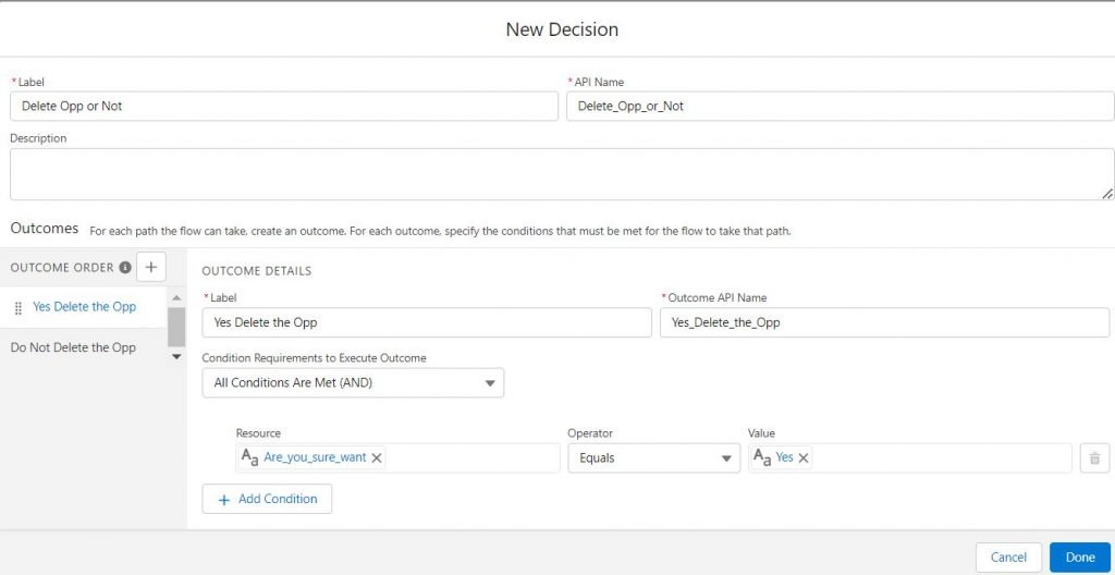 Record deletion using Salesforce Flow - Salesforce Geek