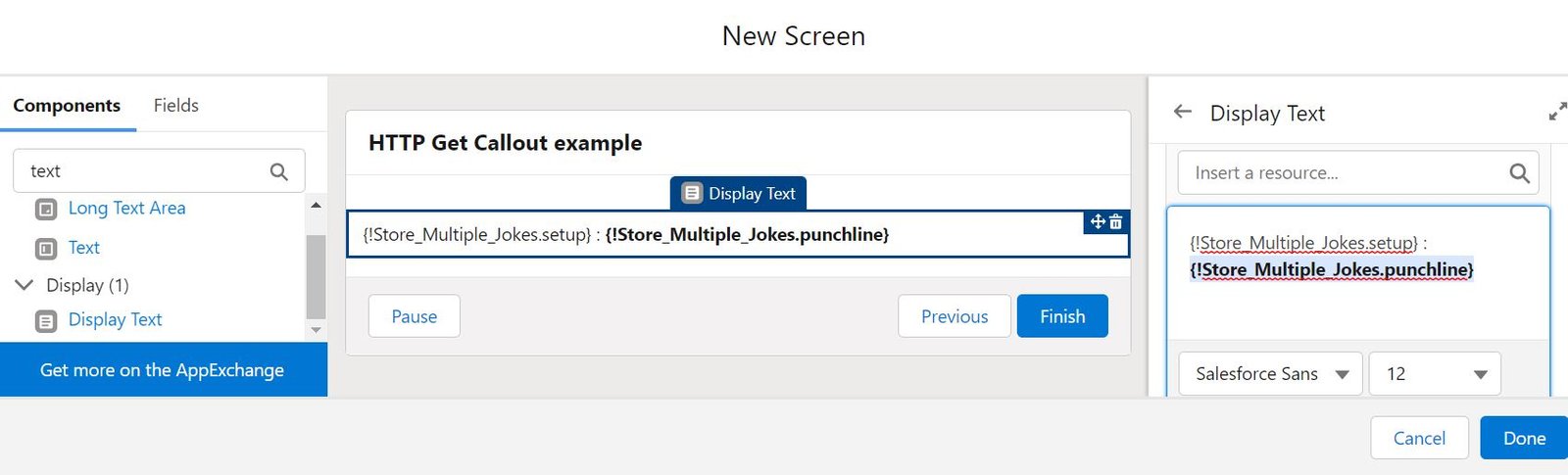 Get Callout Example Using Flow Salesforce Geek 
