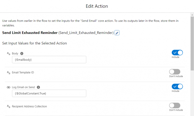 Send Email Action in Salesforce Flow - Salesforce Geek