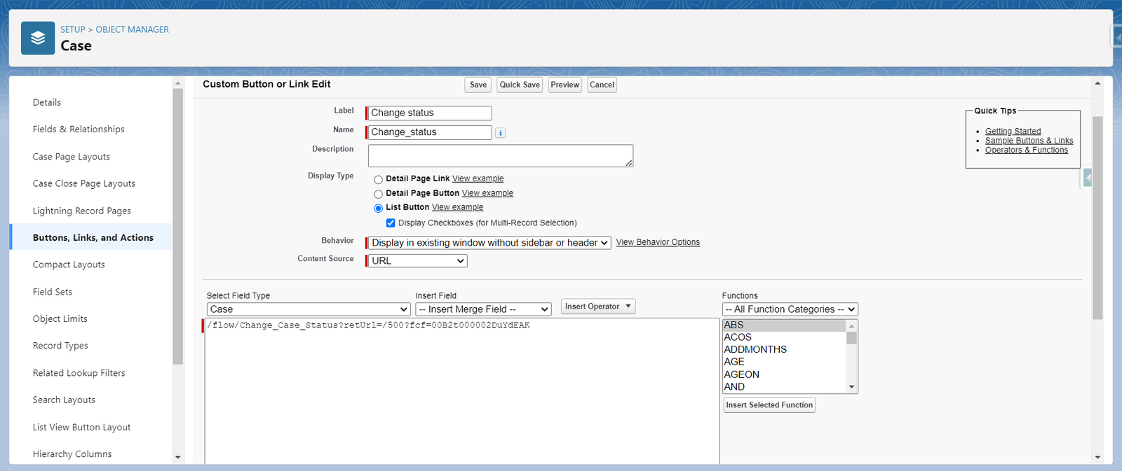 How to Utilize Salesforce Flows in List View - Salesforce Geek