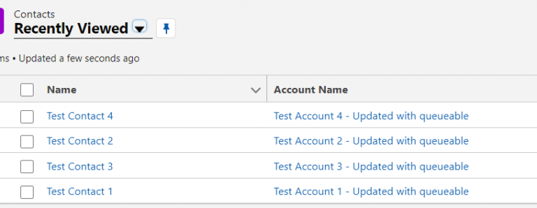 Queueable Apex in Salesforce with example - Salesforce Geek