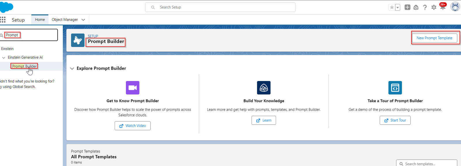 Prompt Builder in Salesforce - Salesforce Geek
