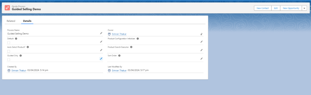 Guided Selling in Salesforce CPQ with example - Salesforce Geek