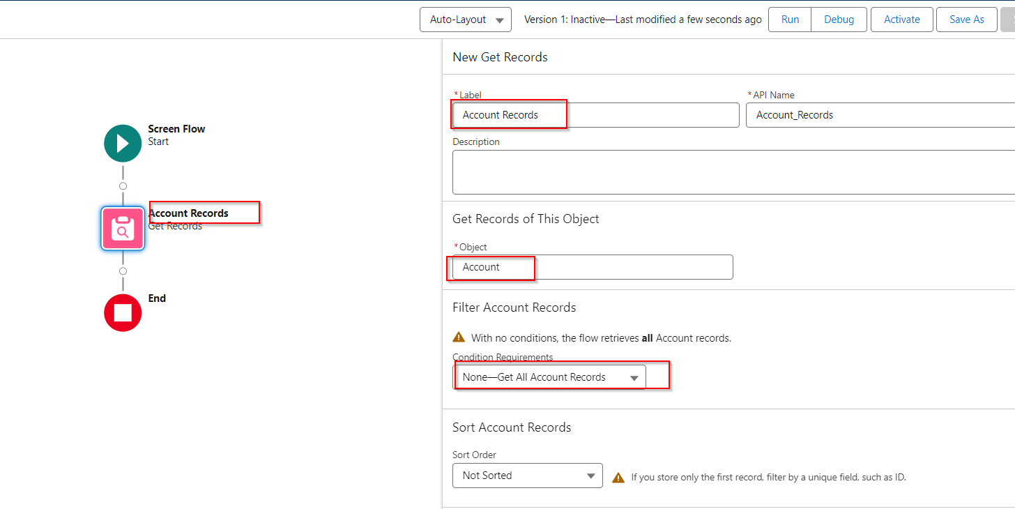 Data Table in Salesforce Flow - Salesforce Geek