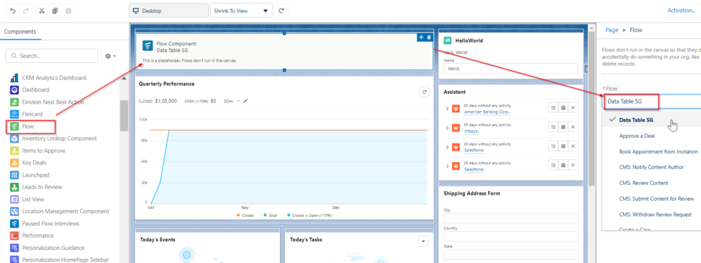 Data Table in Salesforce Flow - Salesforce Geek