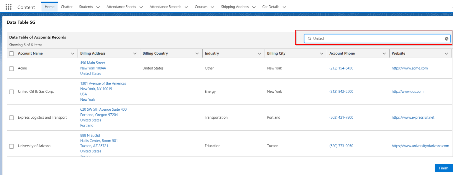 Data Table In Salesforce Flow Salesforce Geek