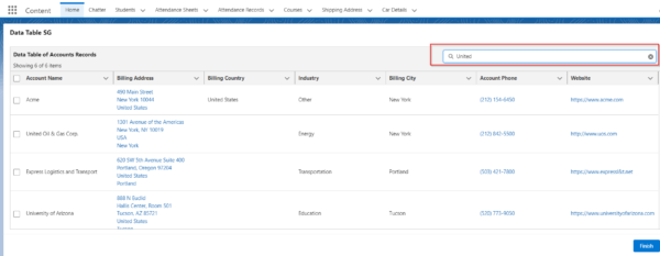 Data Table in Salesforce Flow - Salesforce Geek