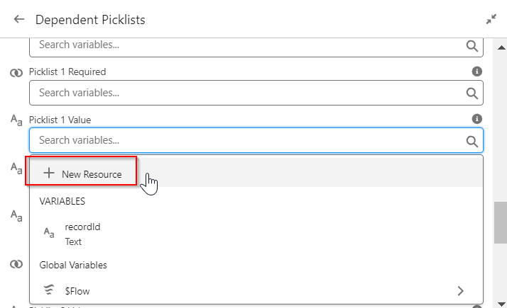 Dependent picklist in Salesforce Flow - Salesforce Geek Dependent picklist in Salesforce Flow - Salesforce Geek