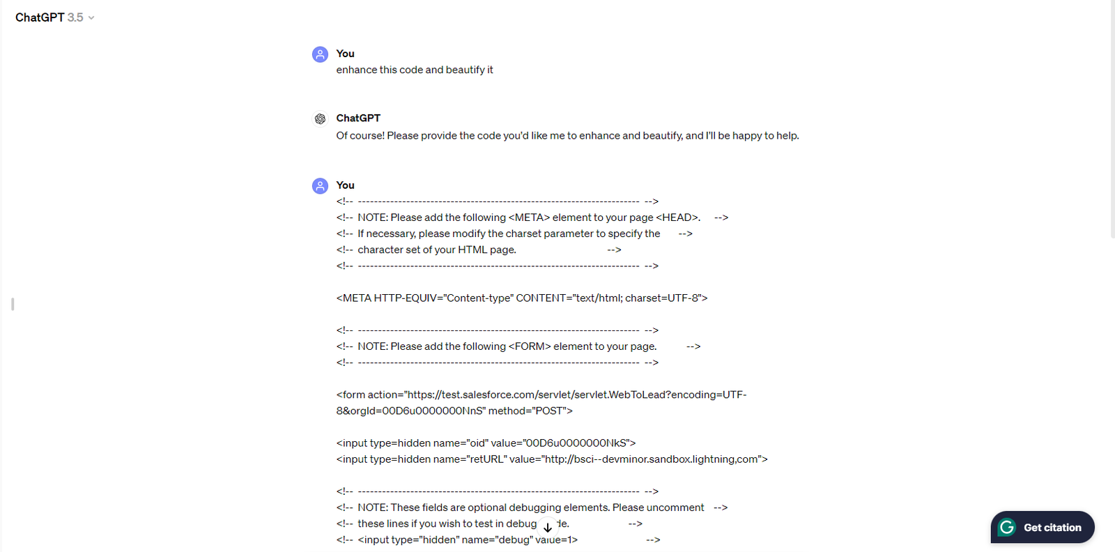 Web to lead in salesforce with example - Salesforce Geek