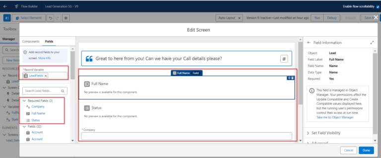 5 Salesforce screen flow with examples - Salesforce Geek