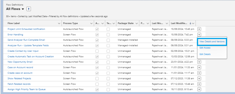 How To Delete A Flow In Salesforce Salesforce Geek