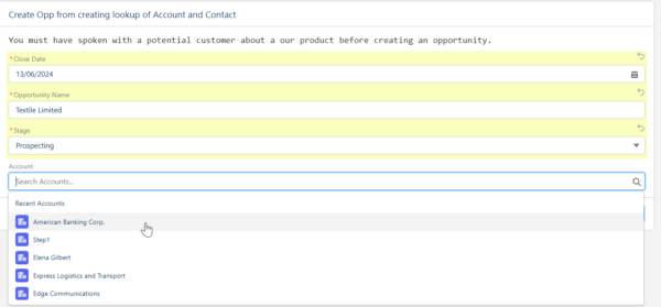 5 Salesforce screen flow with examples - Salesforce Geek