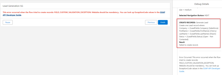 Error Handling in Salesforce Flow - Salesforce Geek