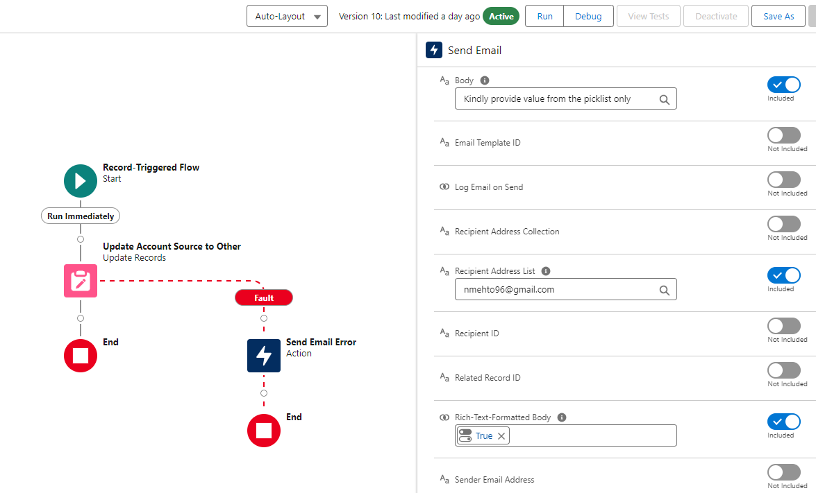 Error Handling In Salesforce Flow Salesforce Geek