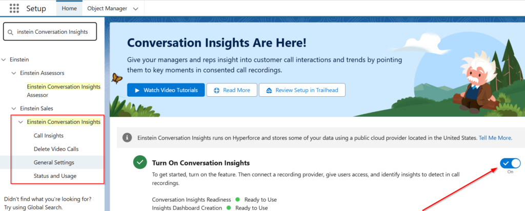 Einstein Conversation Insights in Salesforce - Salesforce Geek