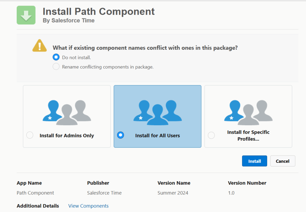 Custom Path Component in Screen Flow - Salesforce Geek