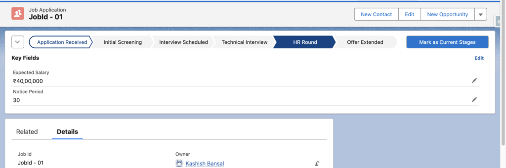 Path setting in salesforce with example - Salesforce Geek