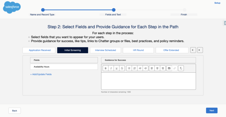 Path setting in salesforce with example - Salesforce Geek