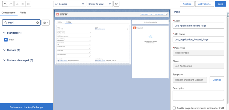 Path setting in salesforce with example - Salesforce Geek