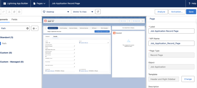 Path setting in salesforce with example - Salesforce Geek