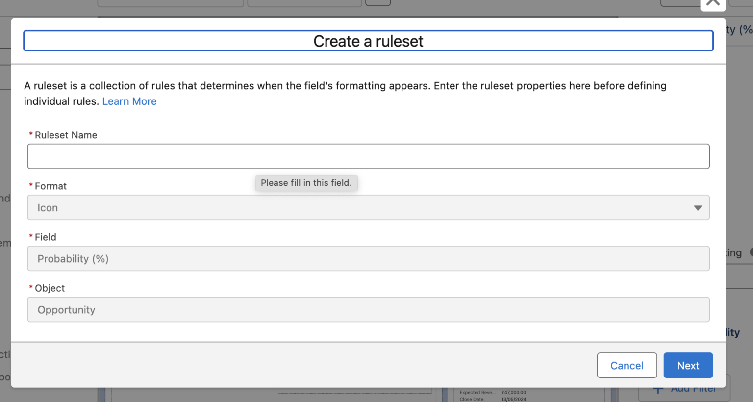 Conditional Field Formatting in Salesforce with Example - Salesforce Geek