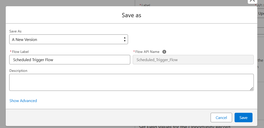 Scheduled Triggered Flow In Salesforce With Example Salesforce Geek