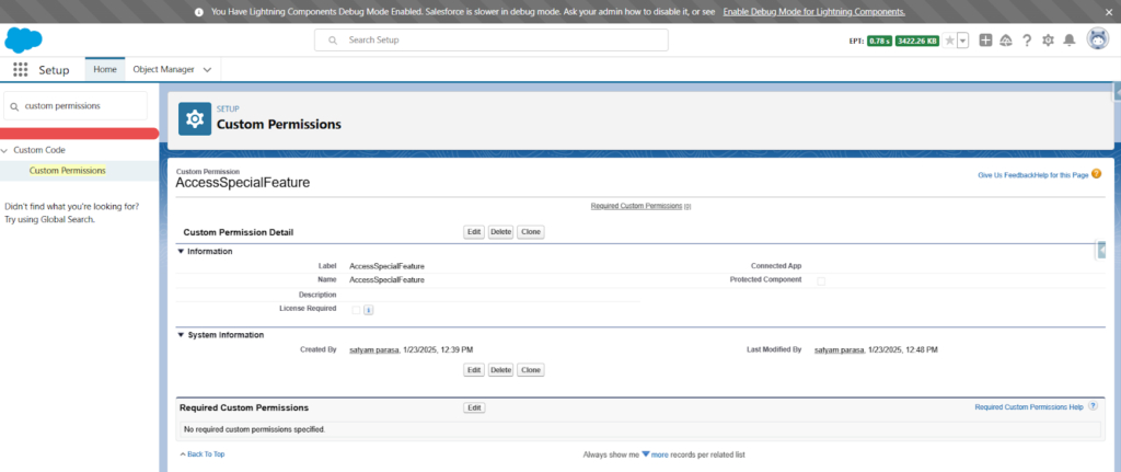 How to Use Custom Permissions in Apex - Salesforce Geek