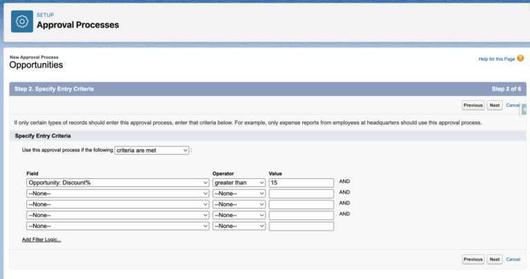 Approval process in Salesforce with example - Salesforce Geek