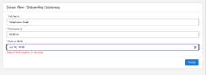 Validation in Screen Flow in Salesforce | Salesforce Spring'25 ...
