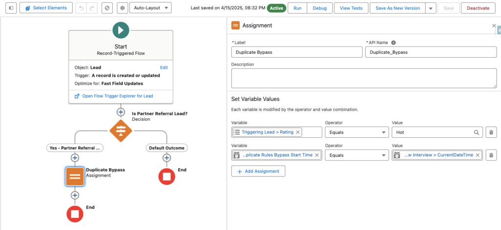 How to Bypass Duplicate Rules in Flow in Salesforce - Salesforce Geek